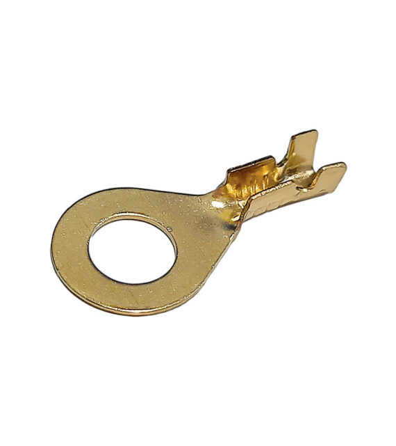 Open barrel ring terminals - Ø4mm - sas