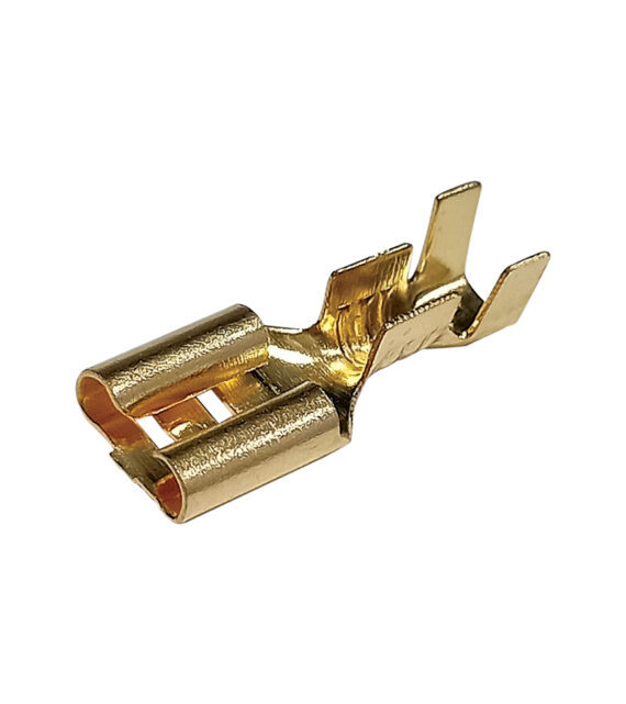 Open barrel female faston terminals - 2.8x0.5mm - sas