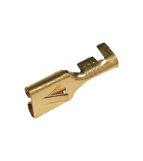 Open barrel female faston terminals with pin - 2.8x0.5mm - sas