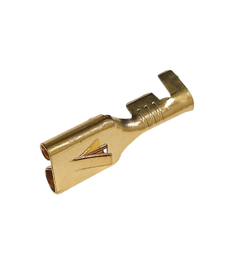 Open barrel female faston terminals with pin - 2.8x0.5mm - sas