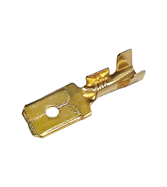 Open barrel male faston terminals - 2.5x1.0mm - sas